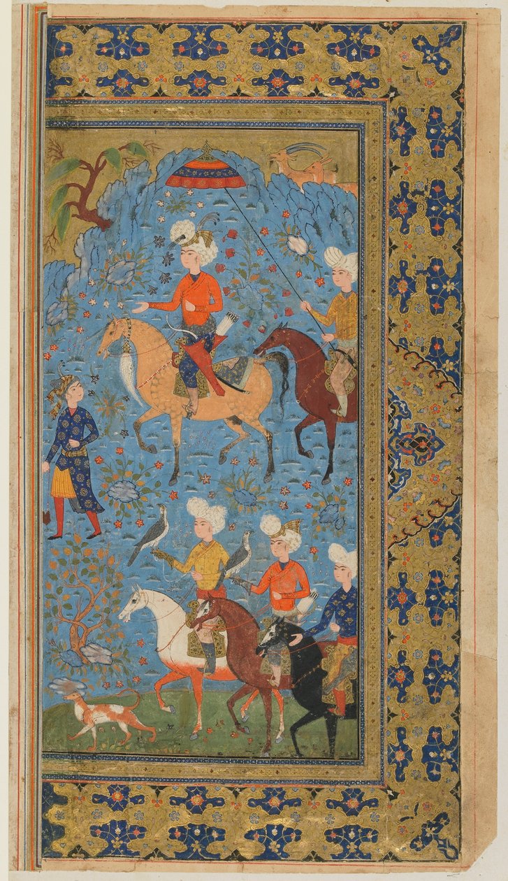 A Royal Hunt by Persian School: Buy fine art print