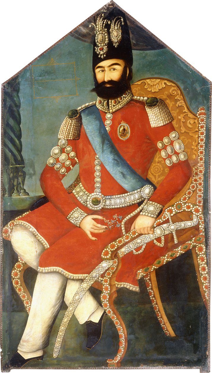 Portrait of Muhammad Shah by Persian School