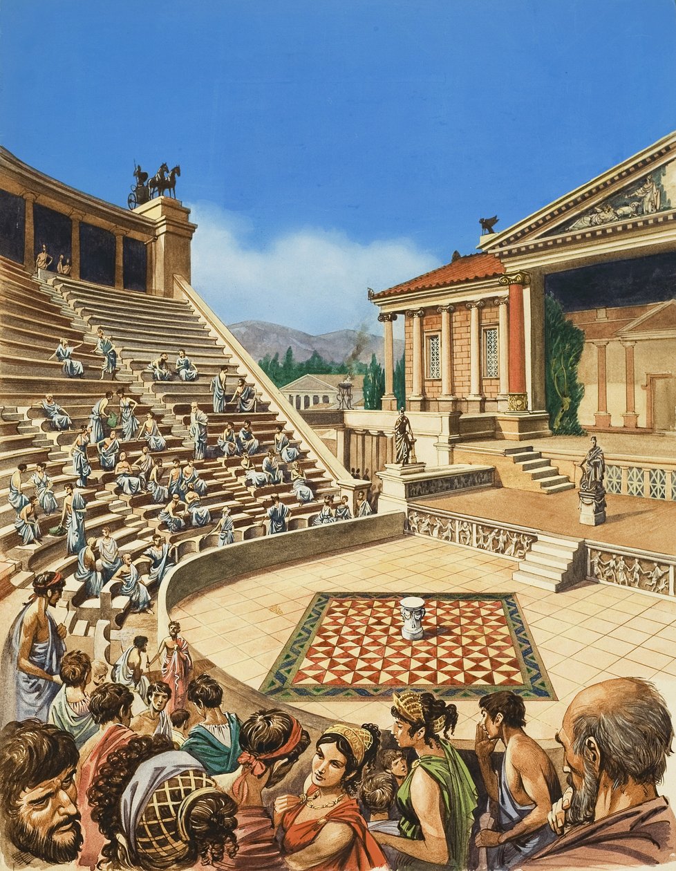 Greek Theatre by Peter Jackson: Buy fine art print