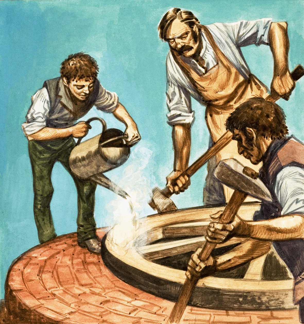 Once Upon a Time... Village Life One Hundred Years Ago. Wheelwrights ...