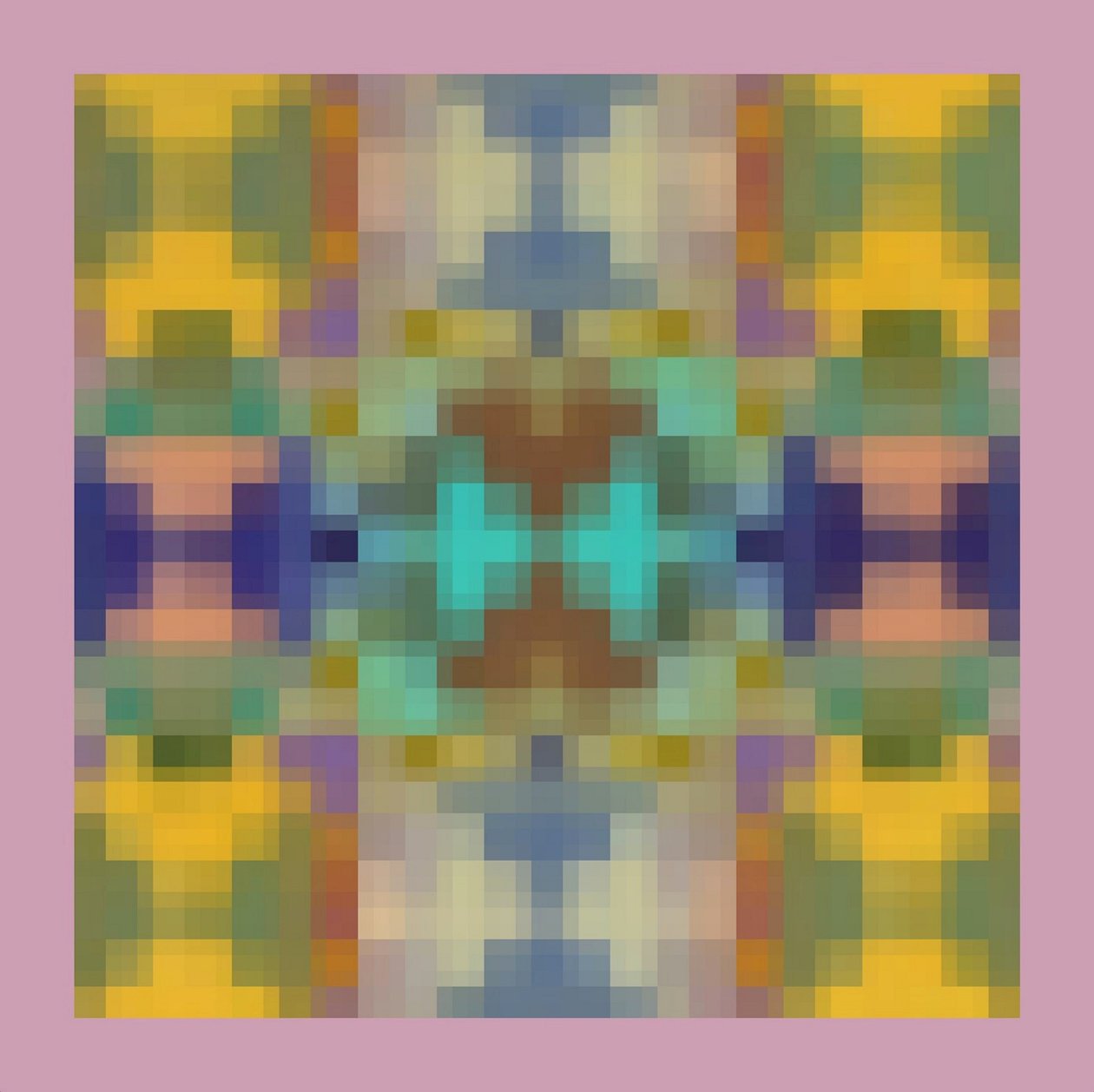 Symmetrical Overlay, 2014 by Peter McClure: Fine art print