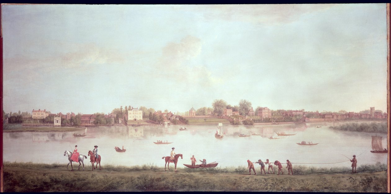 The Thames at Twickenham by Peter Tillemans: Fine art print