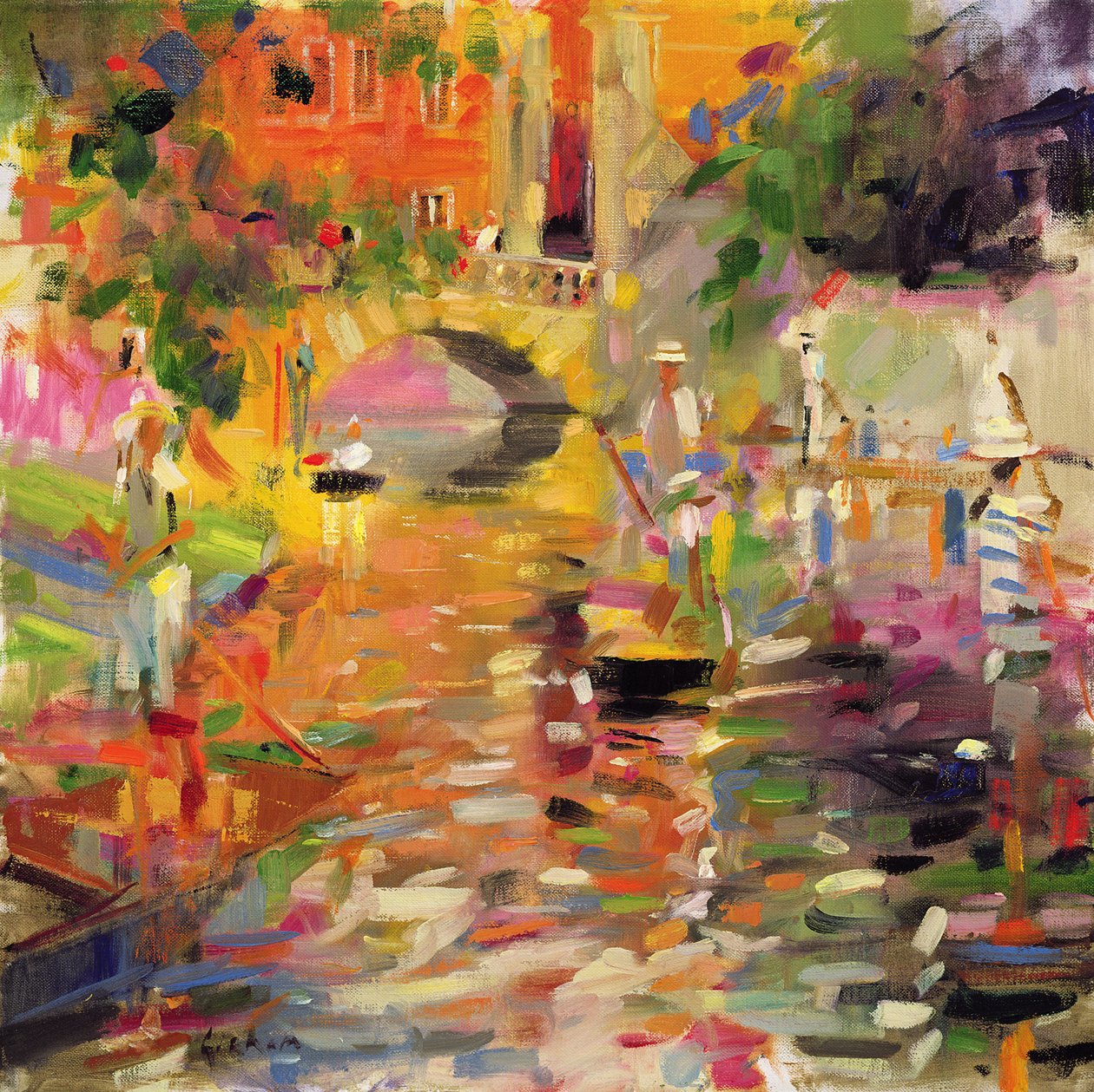 Summer Heat by Peter Graham (Contemporary): Fine art print