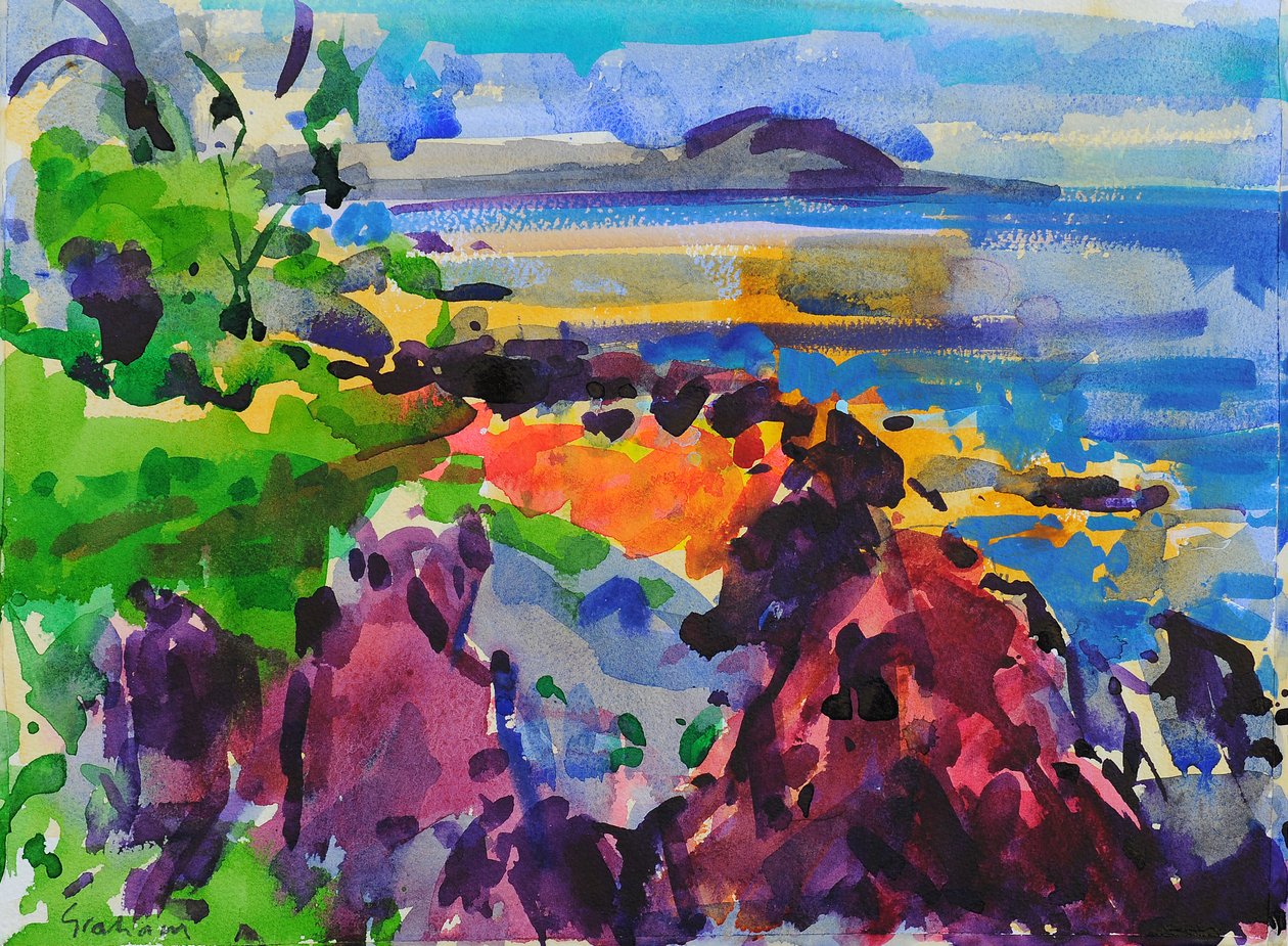 Maui Rocks by Peter Graham: Premium art reproduction