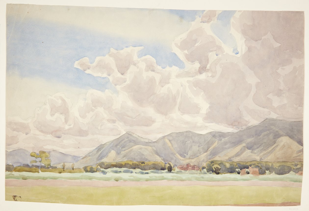 Italian Landscape by Peter Hansen: Buy fine art print