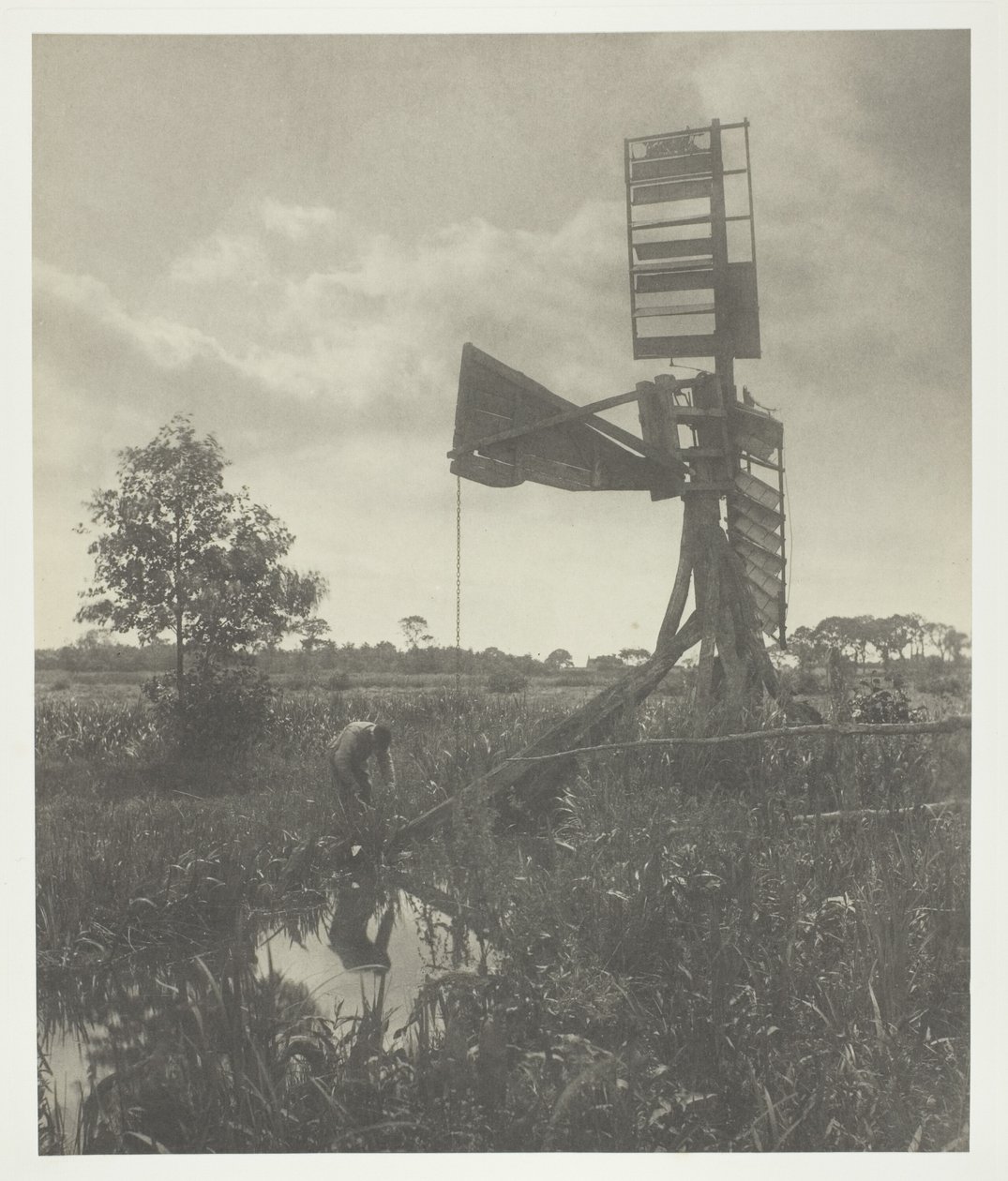 A Ruined Water-Mill by Peter Henry Emerson: Fine art print