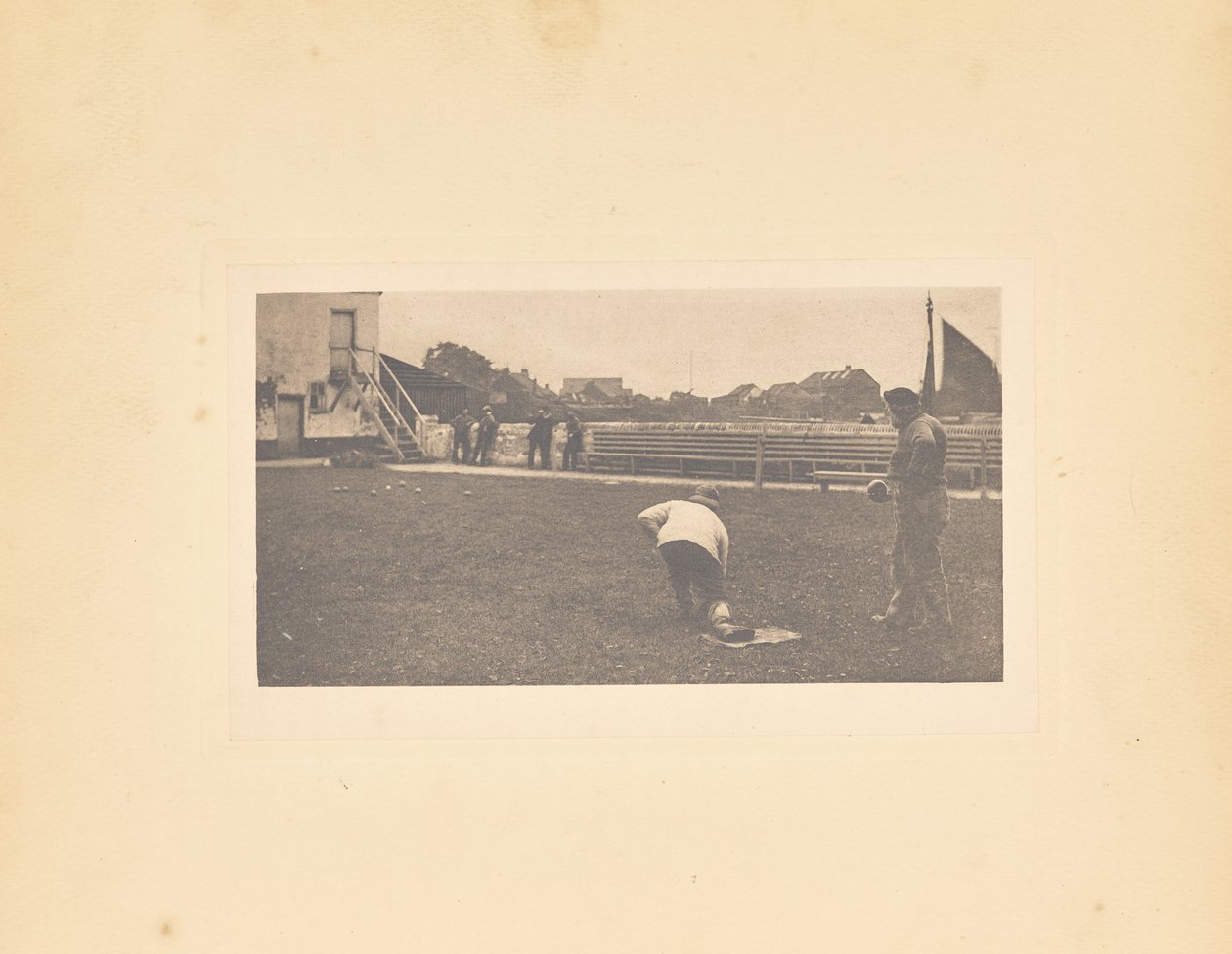 The Bowling Green by Peter Henry Emerson: Fine art print