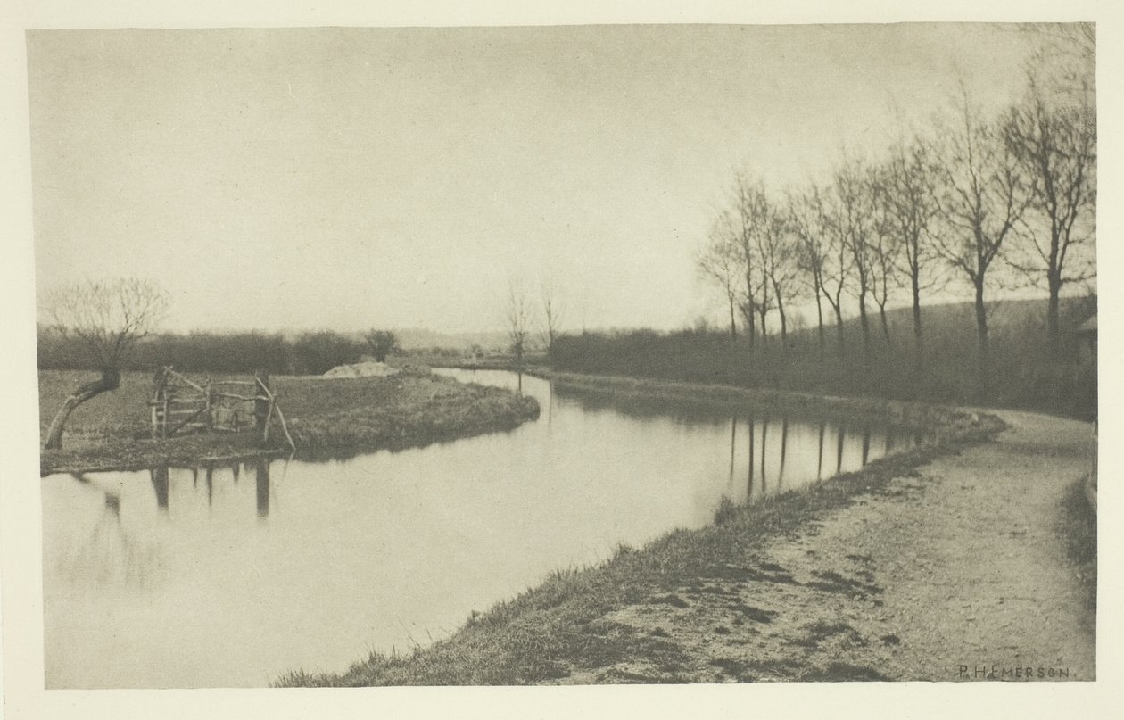 The River Stort by Peter Henry Emerson: Buy fine art print