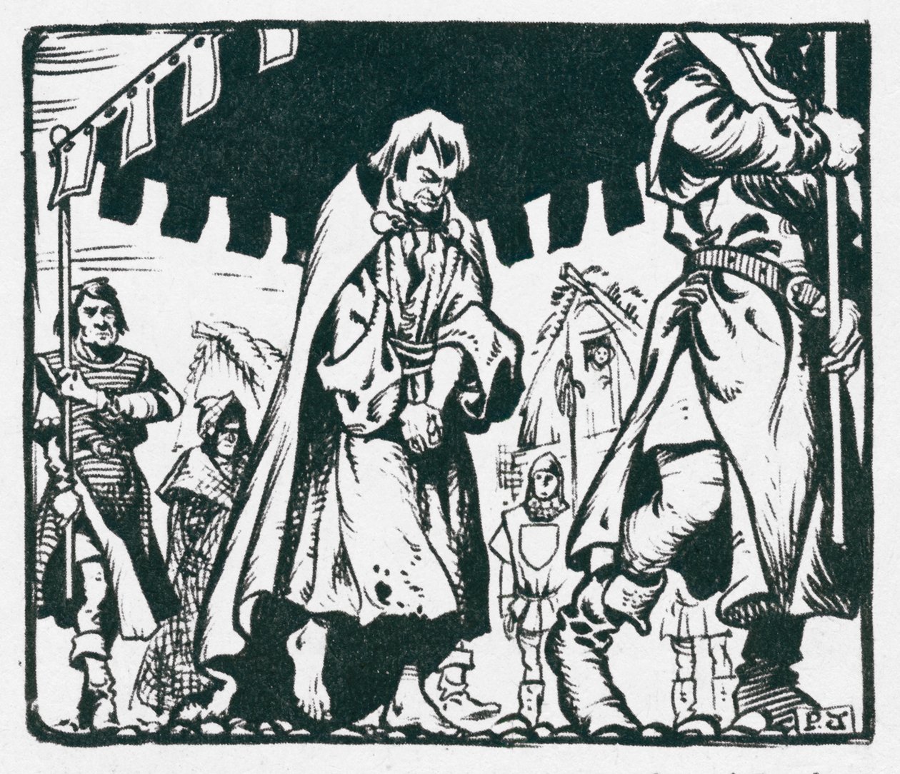 King Henry II Doing Penance for the Murder of Thomas A Becket