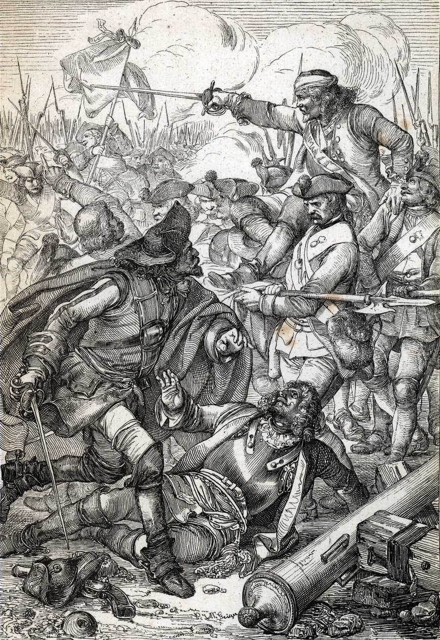 Great Northern War: The Battle of Poltava between the Army of Peter I ...