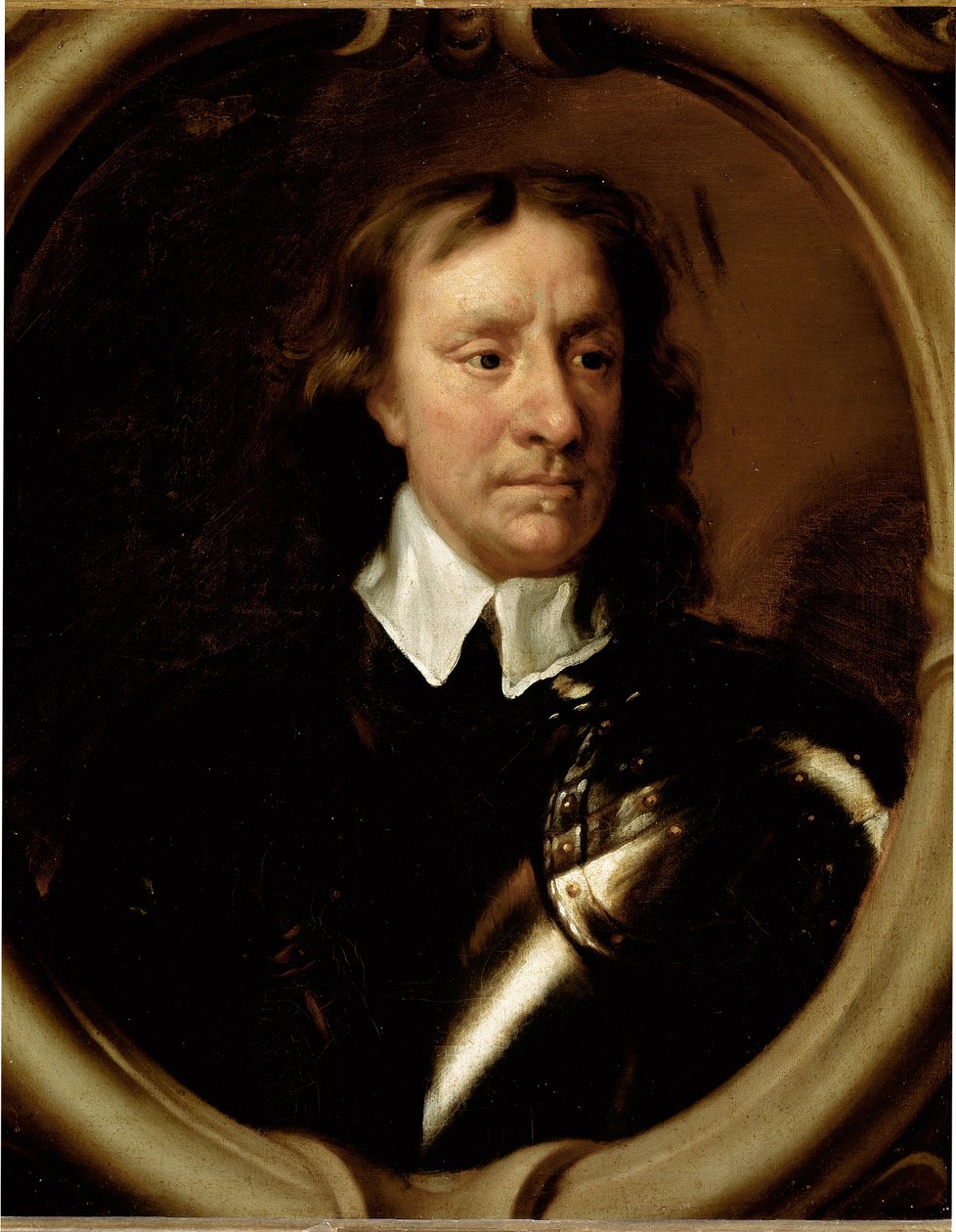 Portrait of Oliver Cromwell by Peter Lely: Fine art print