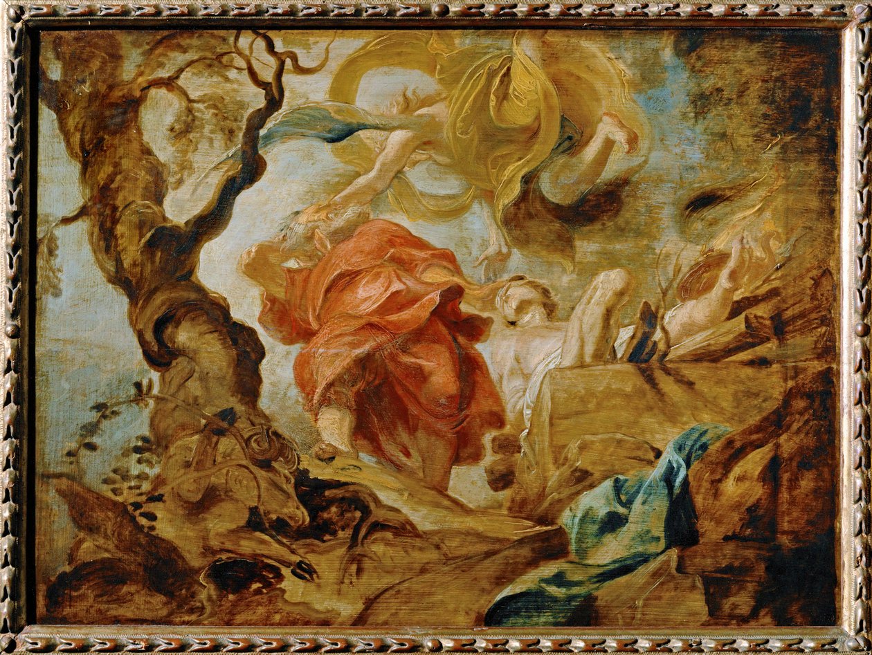 Abraham Sacrifices Isaac by Peter Paul Rubens