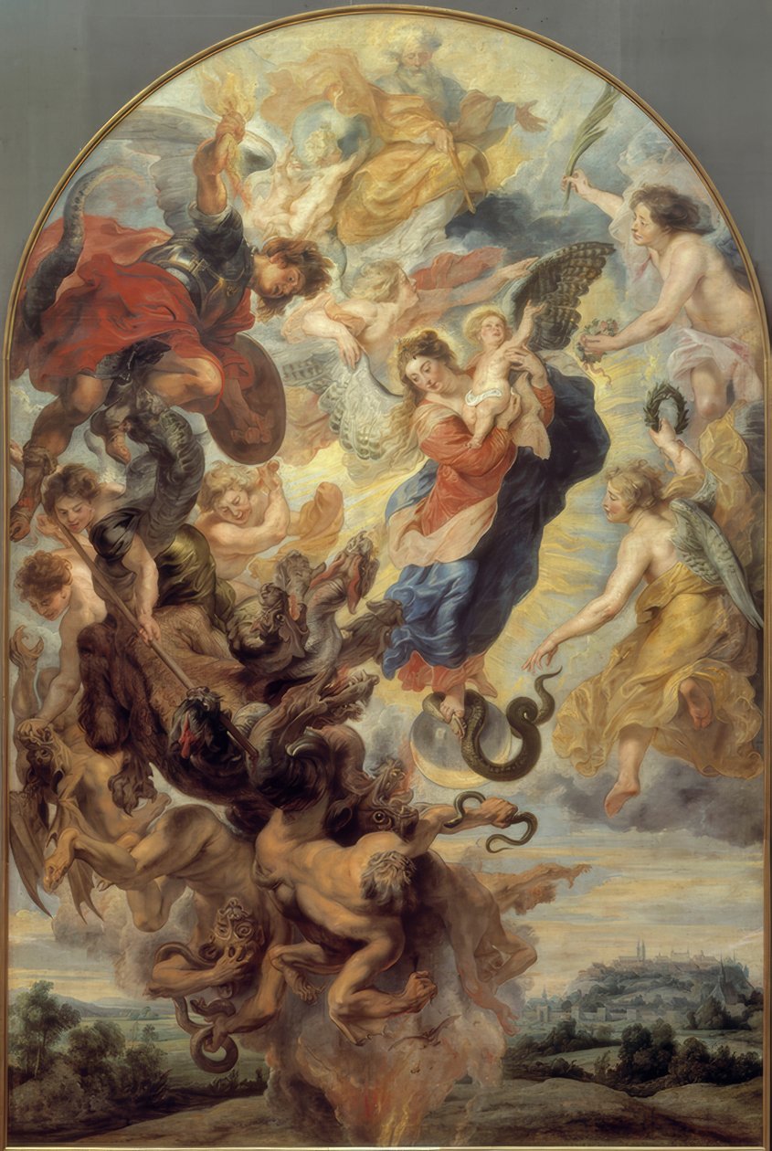 The Apocalyptic Woman by Peter Paul Rubens: Fine art print