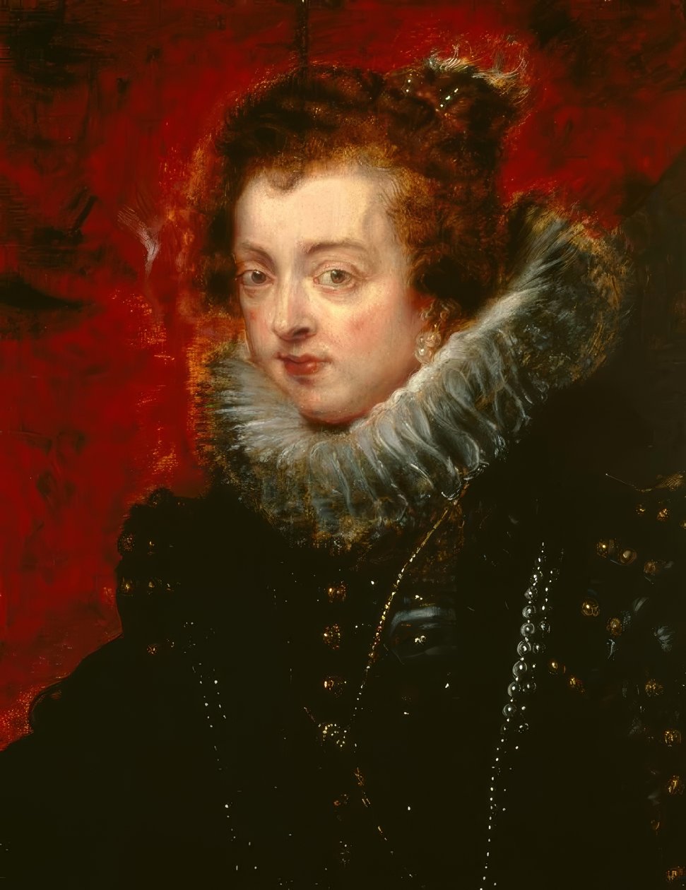 Isabella of Bourbon by Peter Paul Rubens: Fine art print