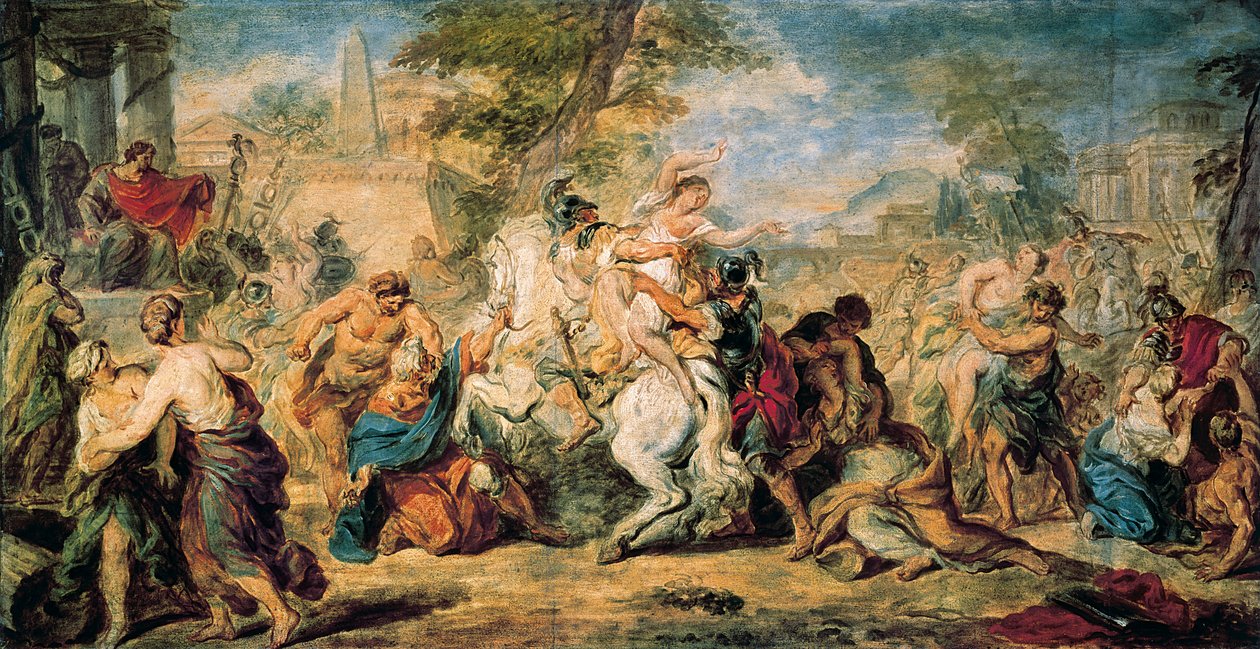 The Rape of the Sabine Women by Peter Paul Rubens