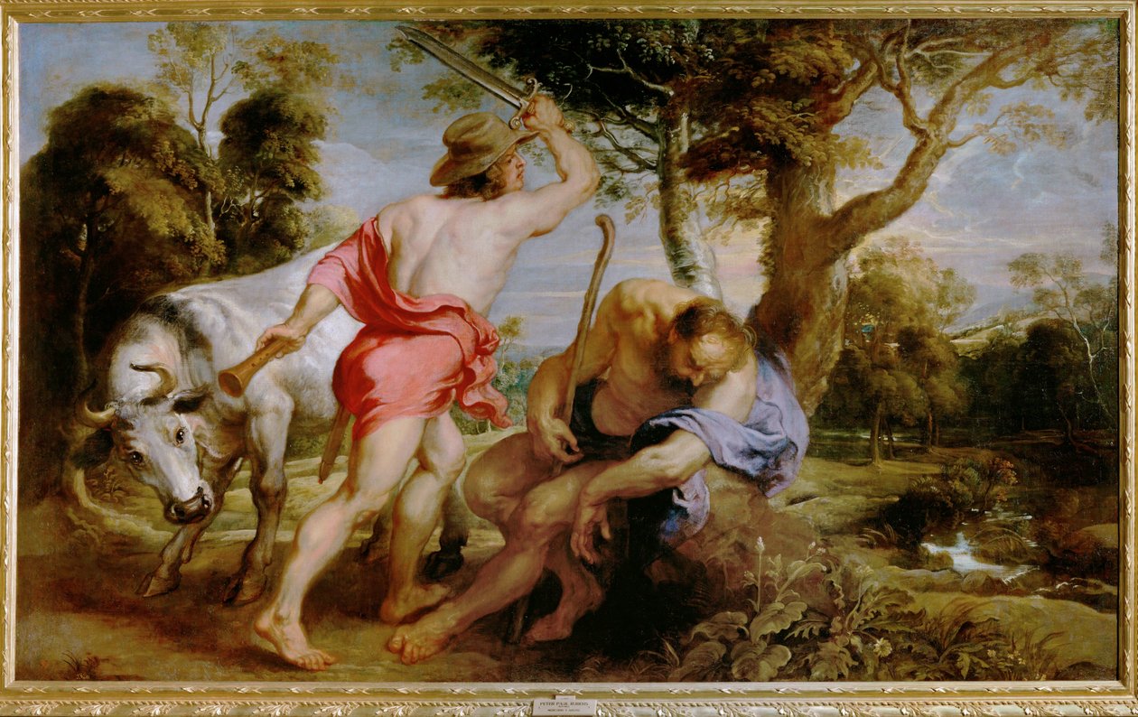 Mercury and Argos by Peter Paul Rubens: Buy fine art print