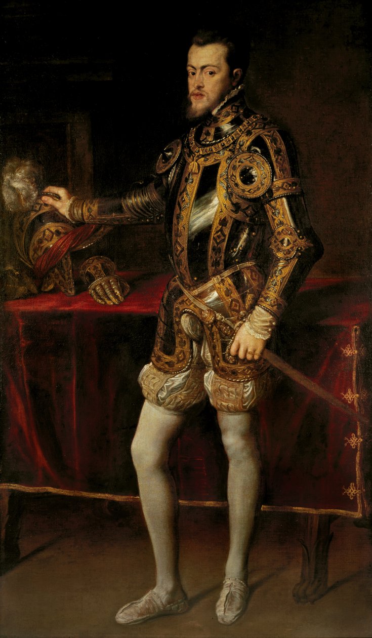 Portrait of Philip II, King of Spain, when Prince