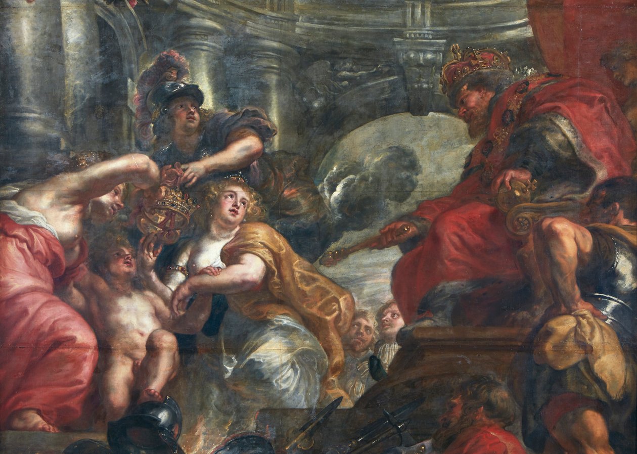 The Rubens Ceiling by Peter Paul Rubens: Fine art print