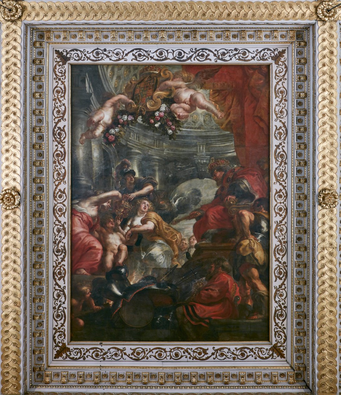 The Rubens Ceiling by Peter Paul Rubens: Fine art print