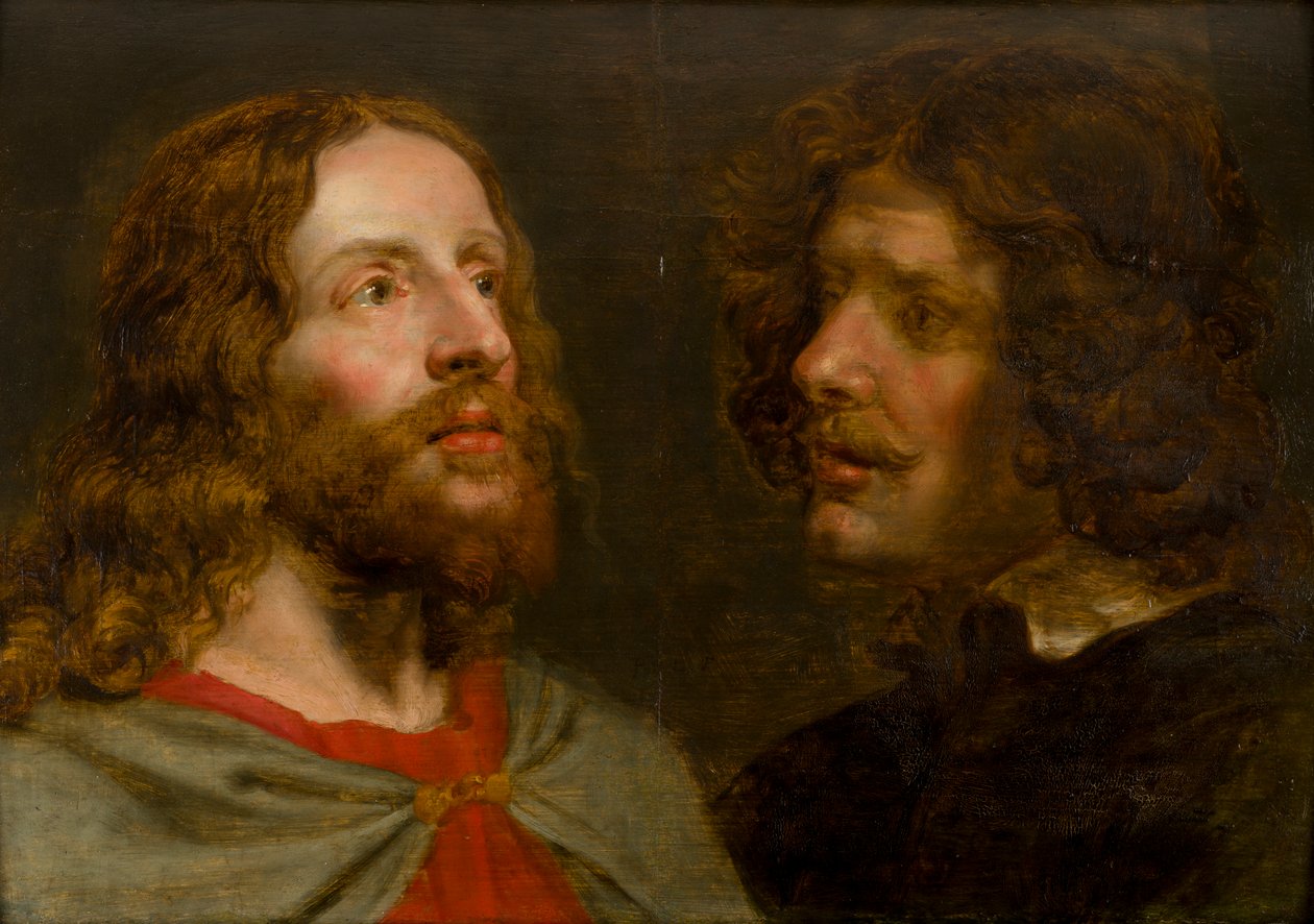 Christ and St. John the Evangelist by Peter van Lint