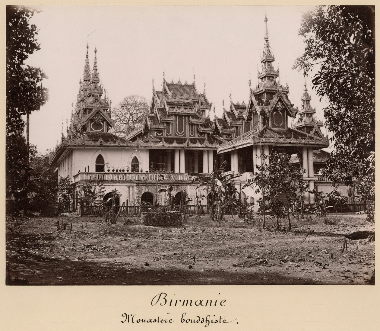 Teik Kyaung Monastery, Isle of Ka Toe, Near Moulmein, Burma, c.1848