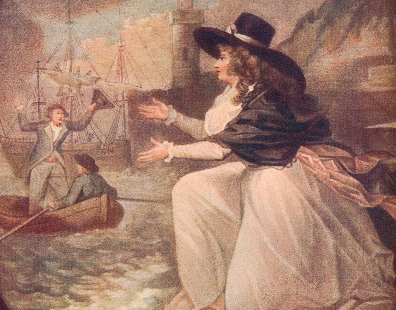 Mutual Joy, Or The Ship in Harbour, c1788, 1906