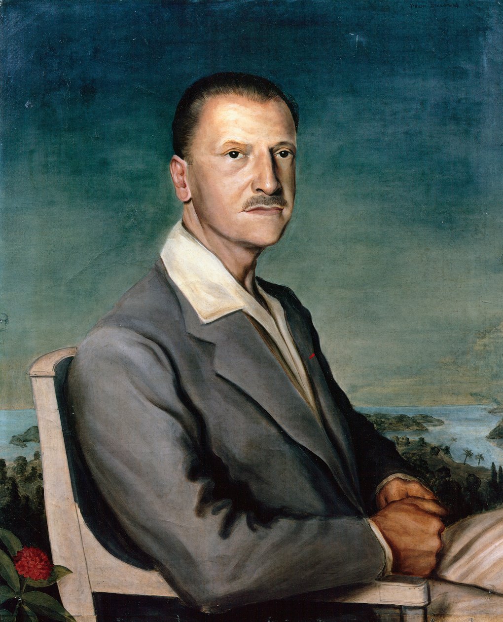 Portrait of William Somerset Maugham by Philip Steegman