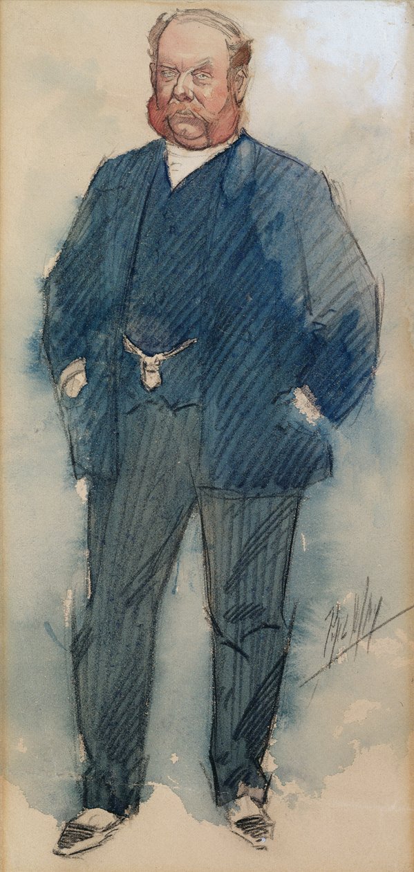 Colonel North by Philip William May: Buy fine art print