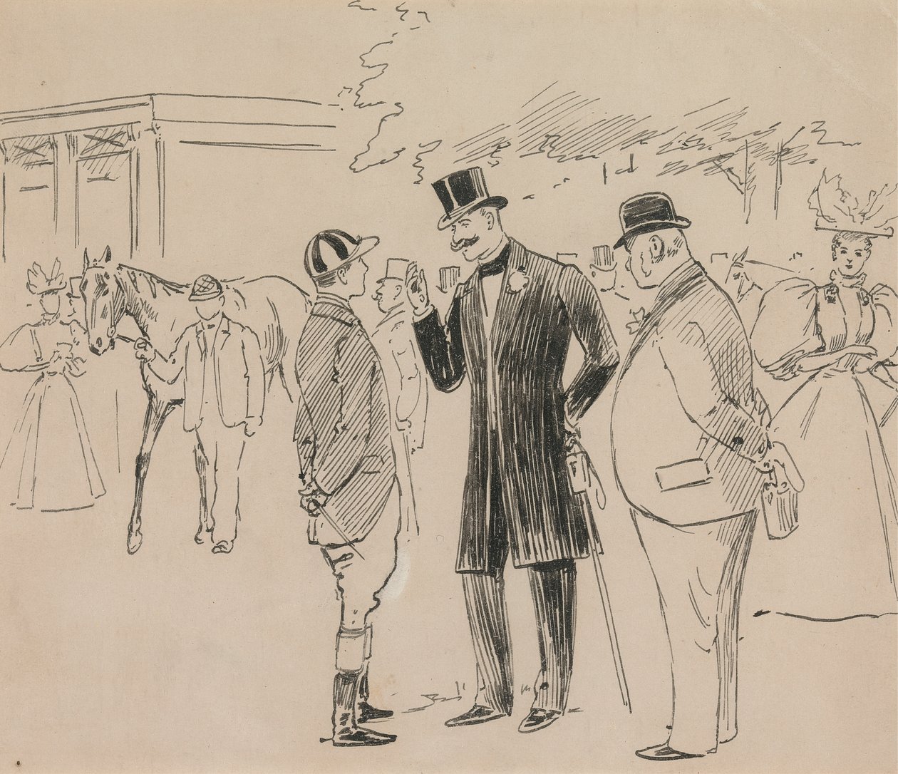 Final Instructions by Philip William May: Fine art print