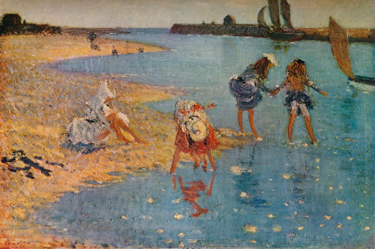 Children Paddling by Philip Wilson Steer: Fine art print