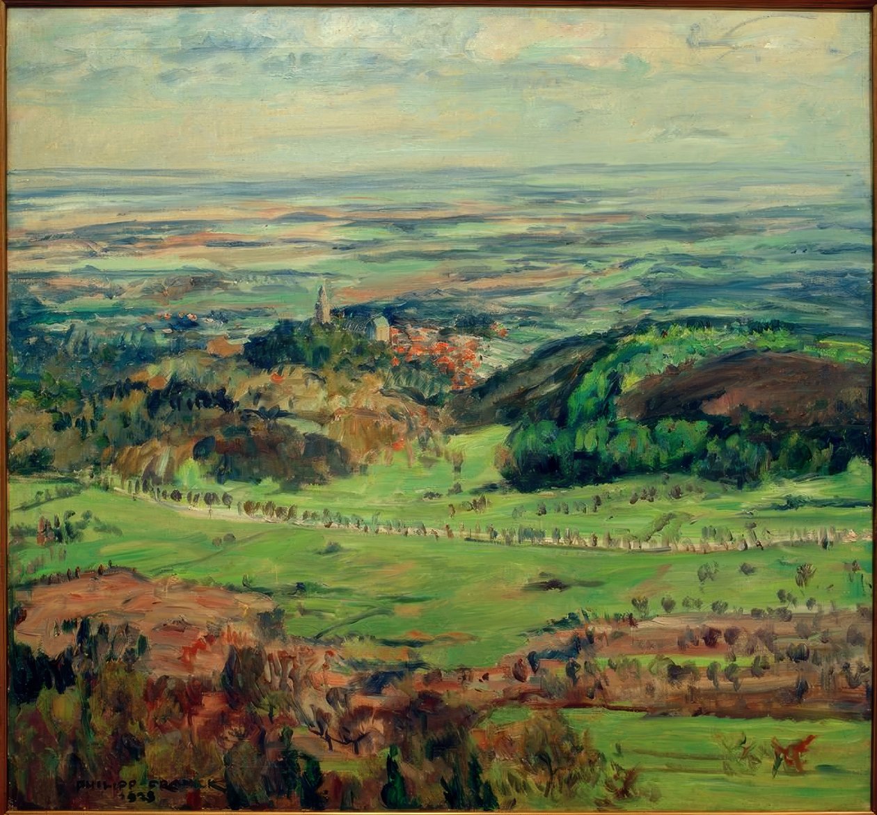 View into the Main Plain by Philipp Franck: Fine art print