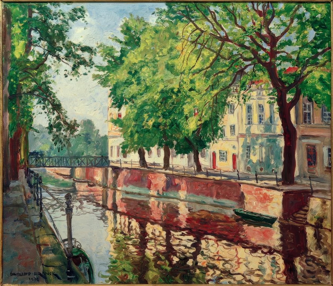 Potsdam City Canal by Philipp Franck: Buy fine art prints