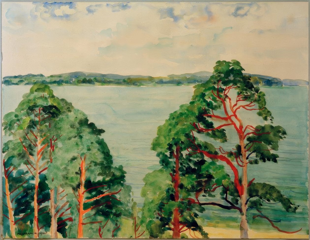 Wannsee Landscape by Philipp Franck: Buy fine art print