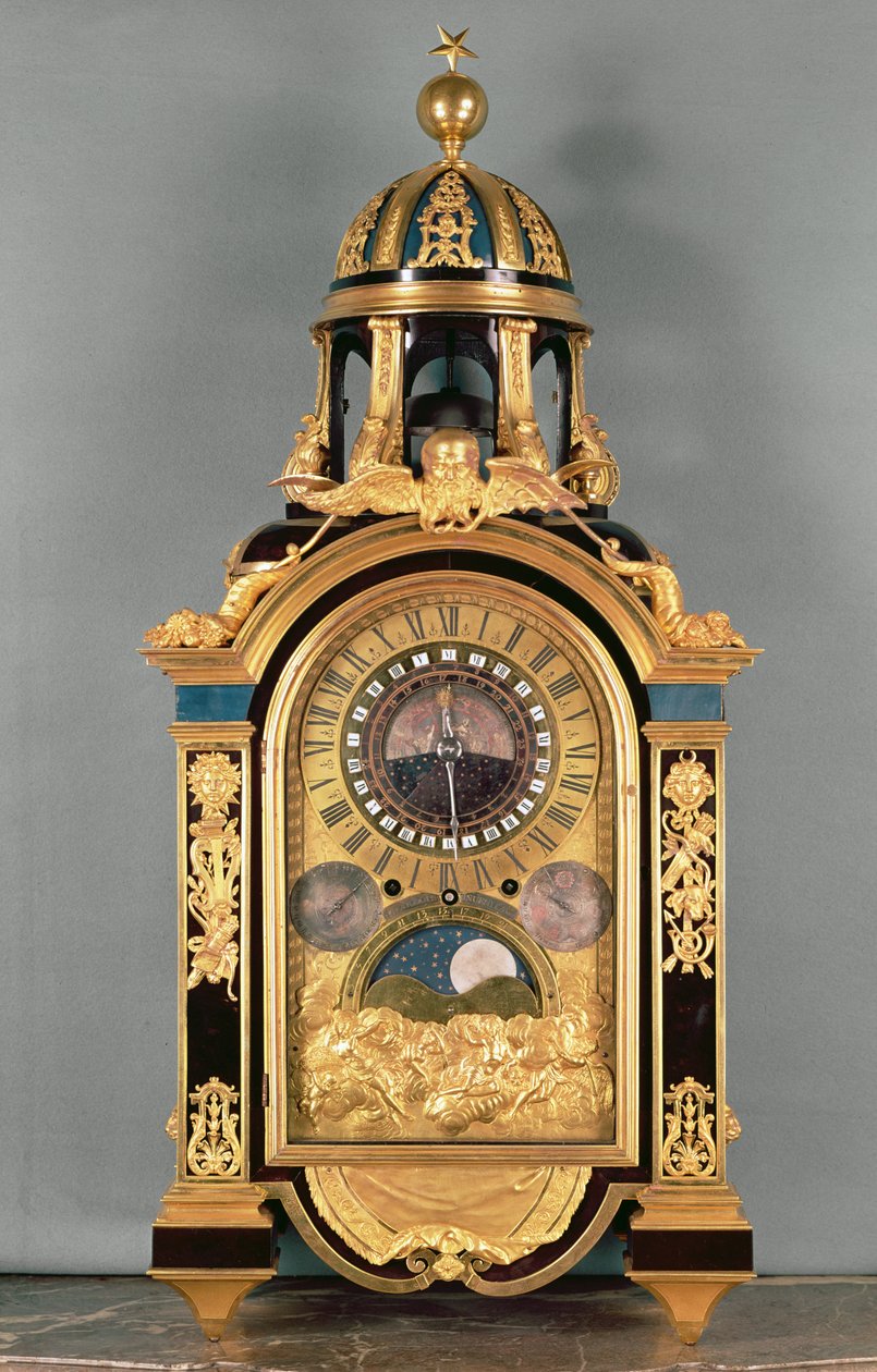 Astronomical clock made for the Grand Dauphin Louis of France, 1710