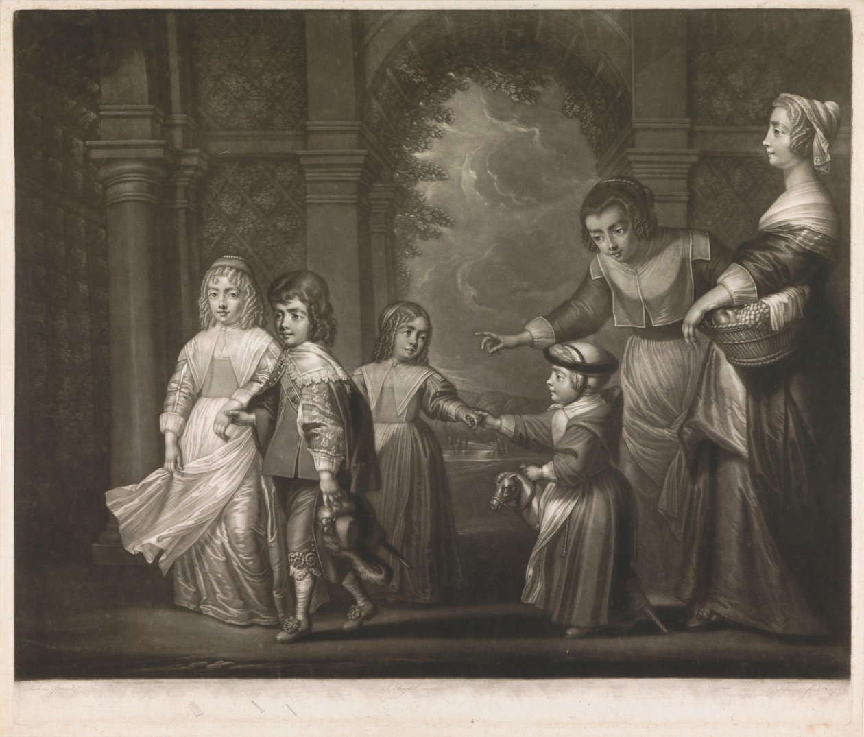 Rubens' Family by Philippe Joseph Tassaert: Fine art print