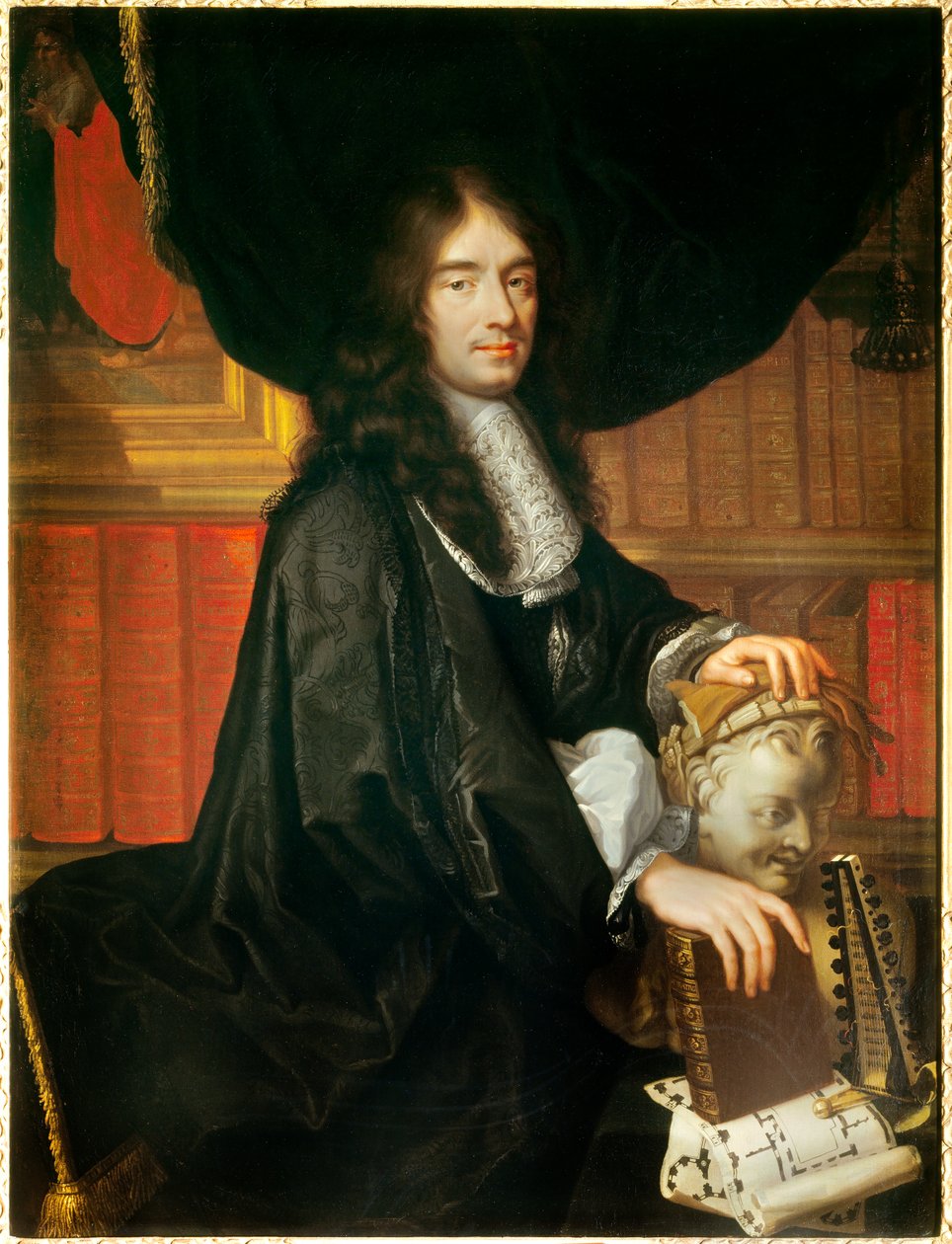 Portrait of Charles Perrault (1628-1703) French writer