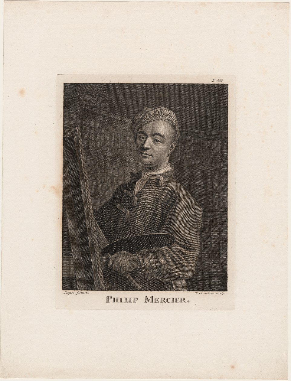 Philip Mercier, from 'Anecdotes of Painting' by Horace Walpole ...