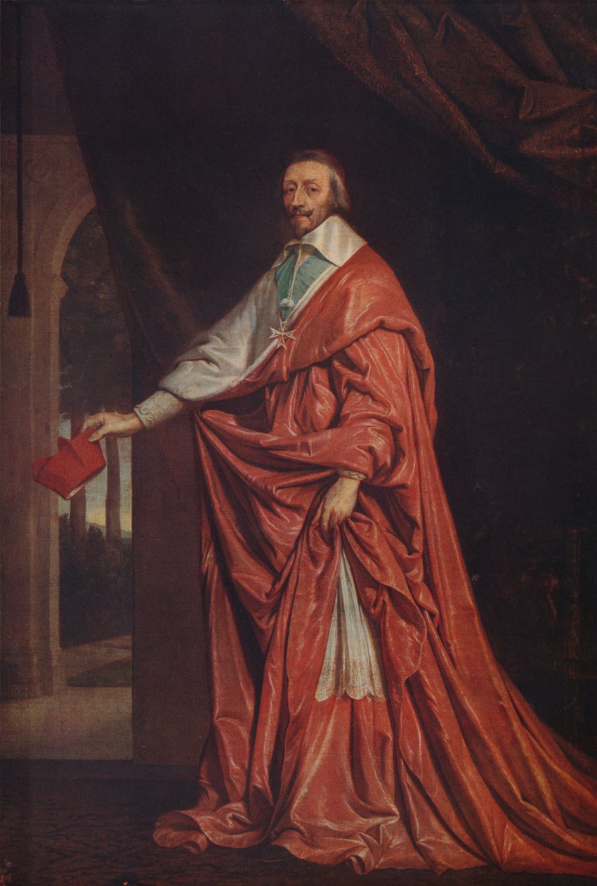 Cardinal Richelieu by Philippe de Champaigne
