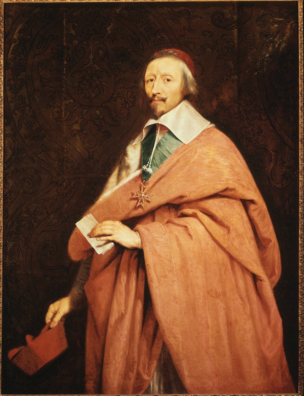 Portrait of Richelieu by Philippe de Champaigne