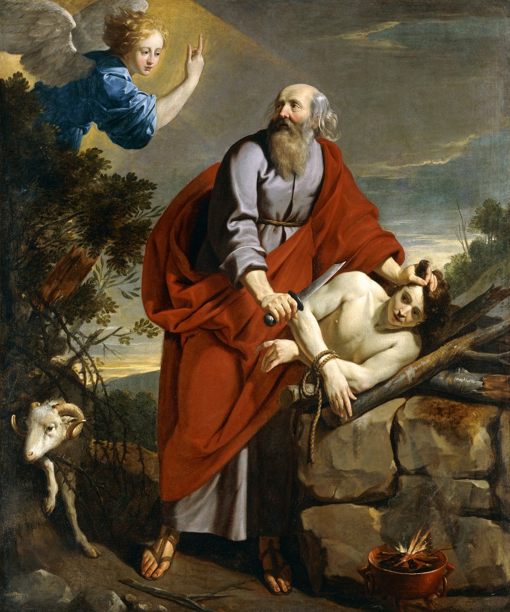 The Sacrifice of Isaac by Philippe de Champaigne
