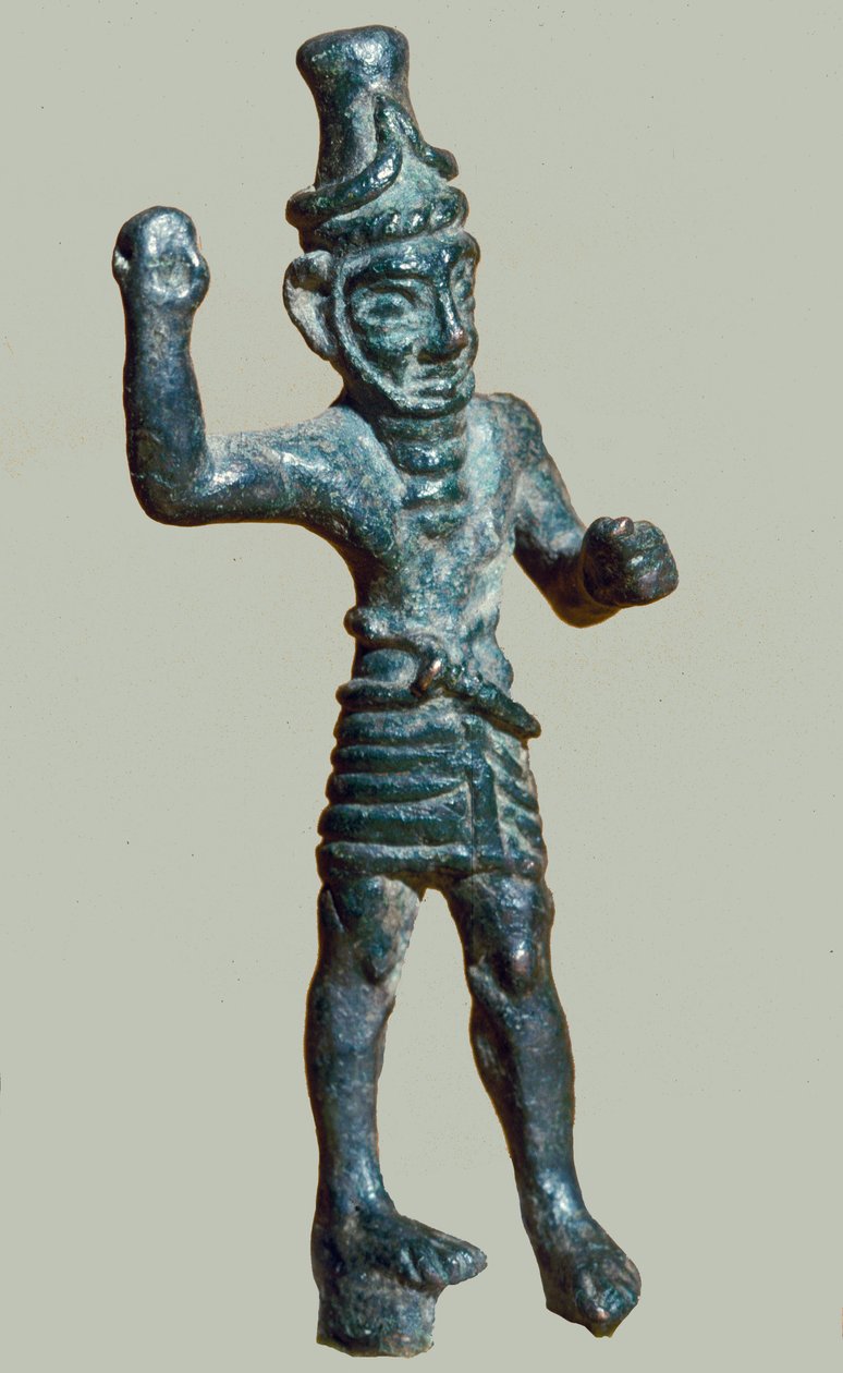 Figurine of Reshef, 14th-13th century BC by Phoenician
