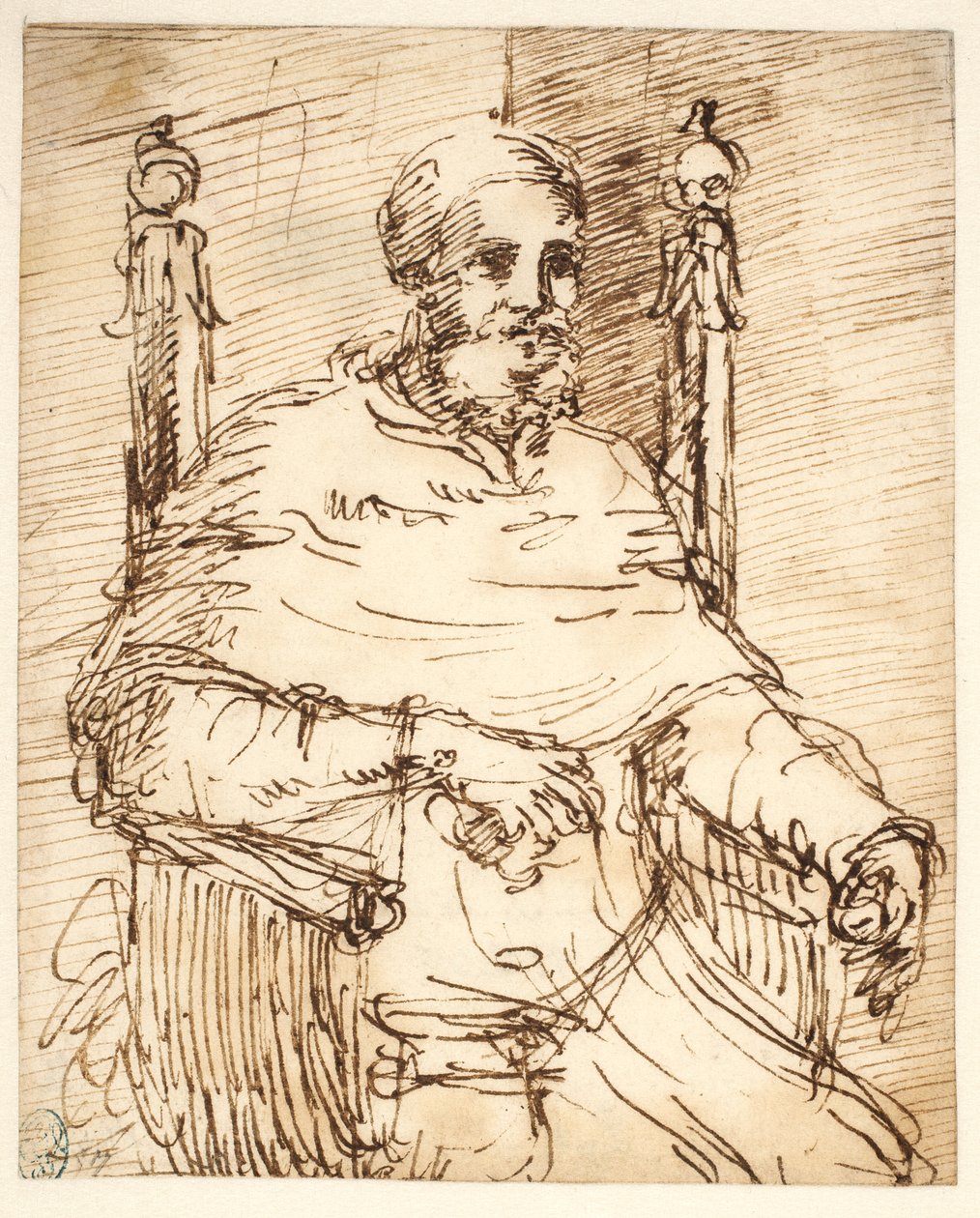 Portrait of Pope Julius II, after Raphael