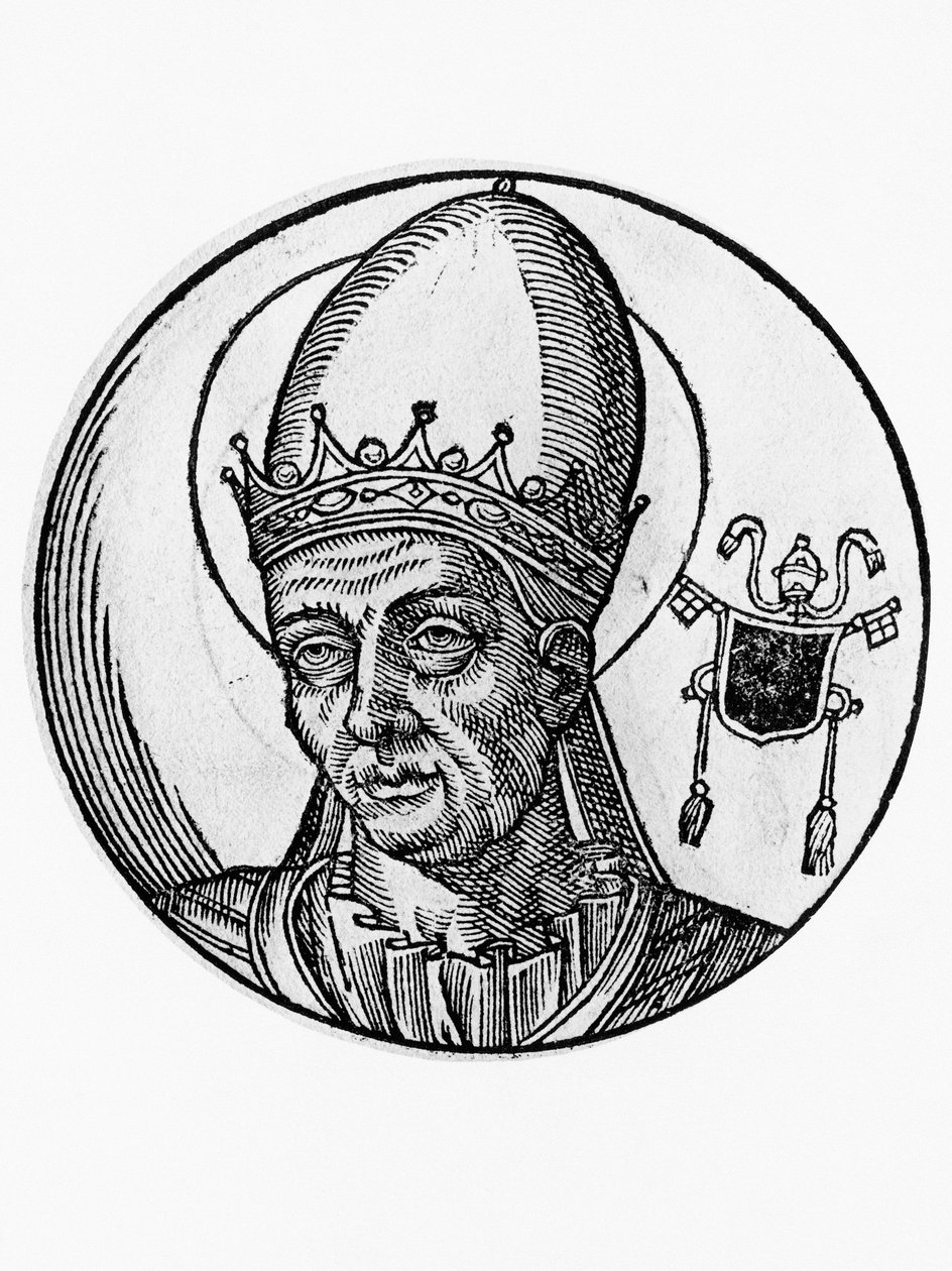 Portrait of Benedict I, 62nd Pope of Catholic Church