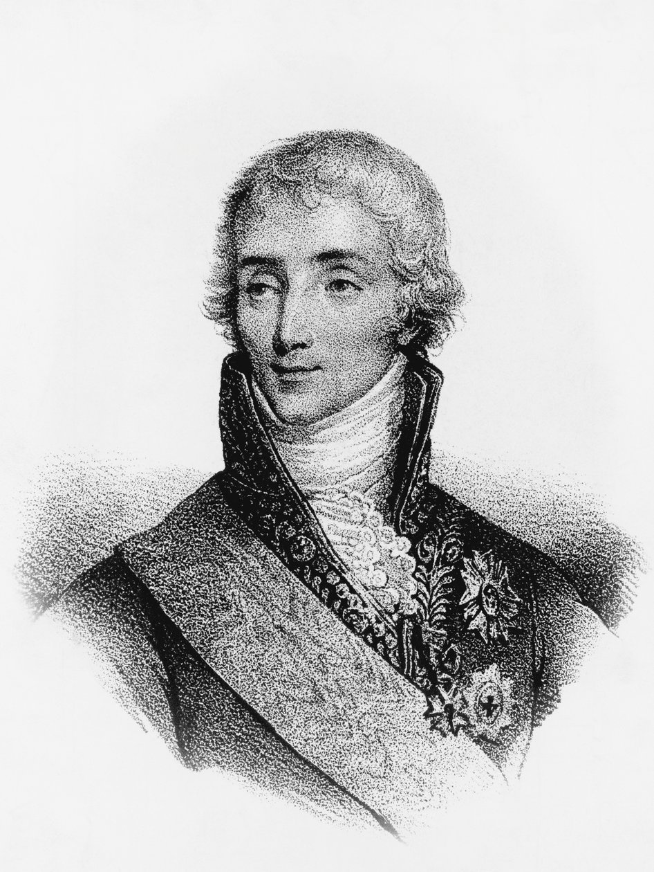 Portrait of Joseph Fouche, French statesman and Minister of Police ...