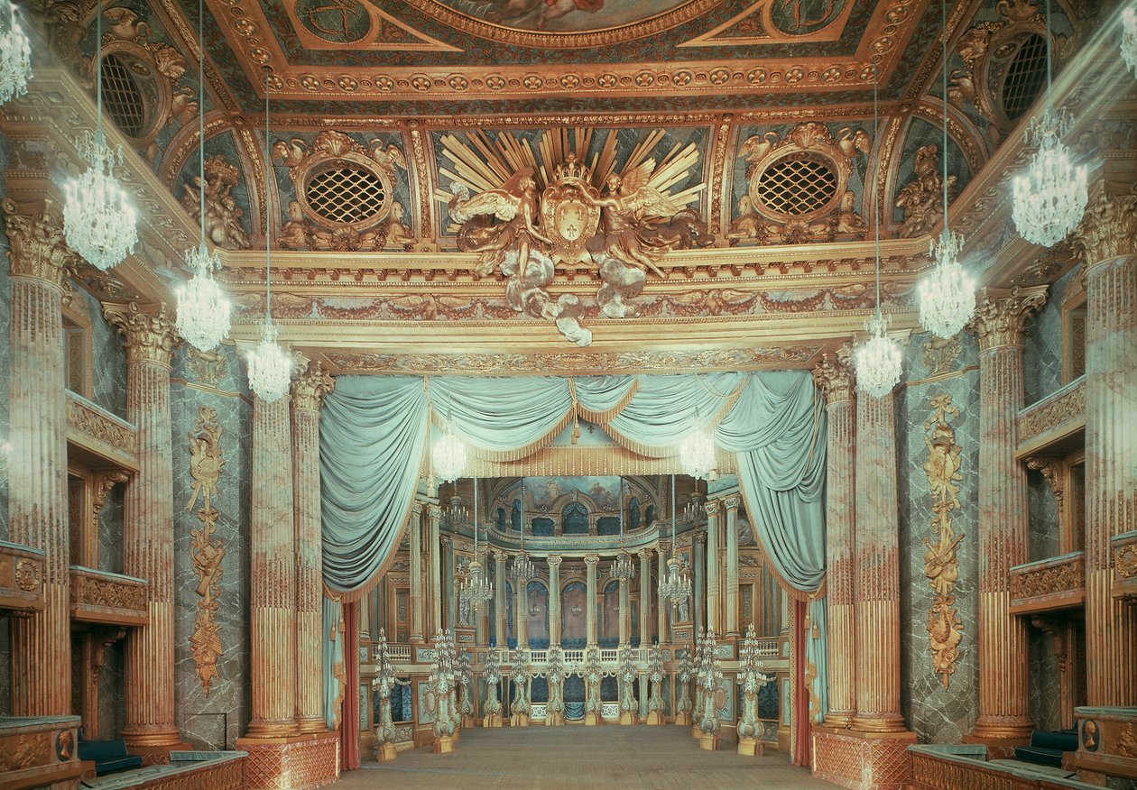 Royal Opera Theatre, Palace of Versailles, France