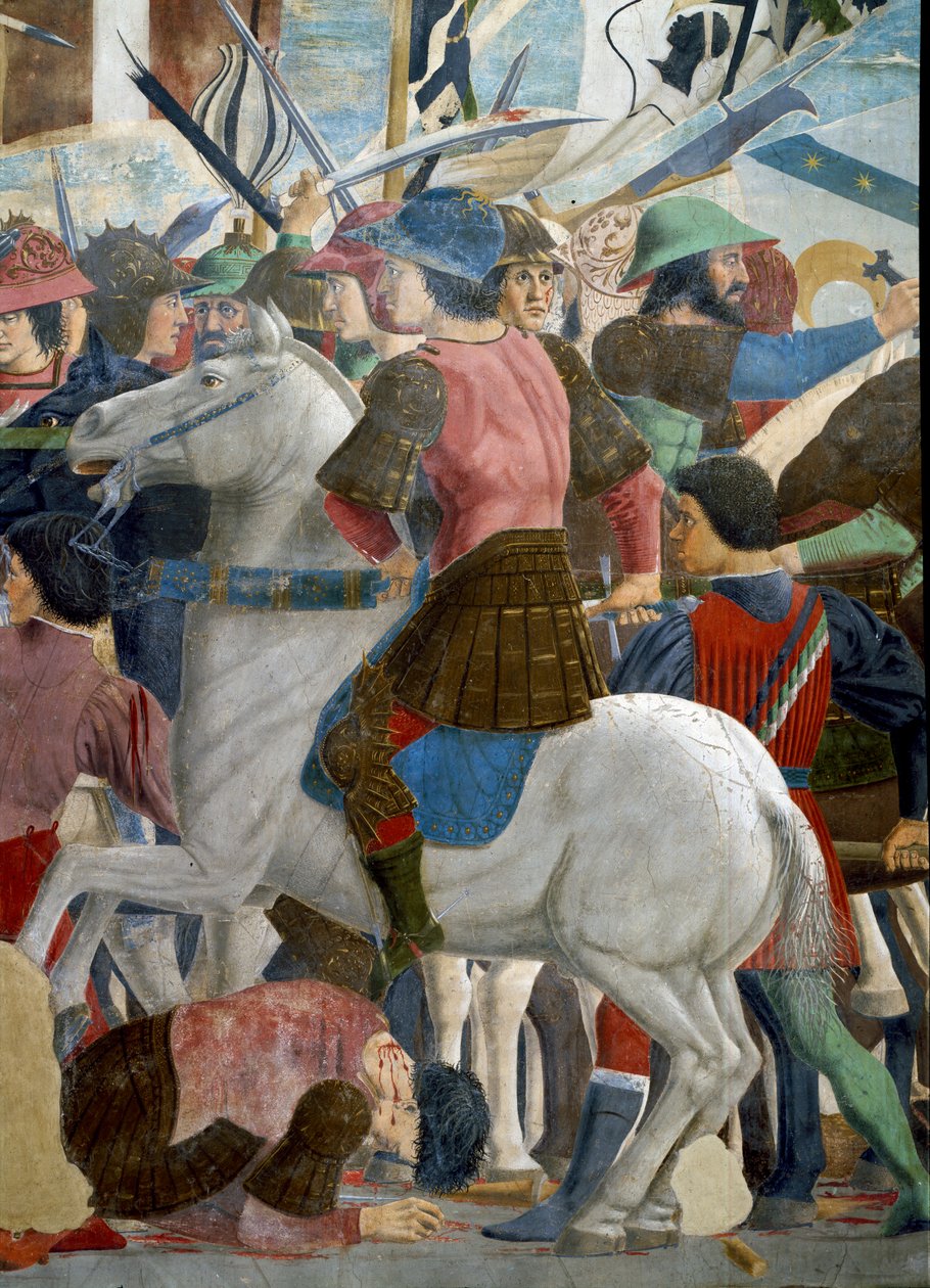 The Legend of the True Cross, the Battle of Heraclius and Chosroes (detail)