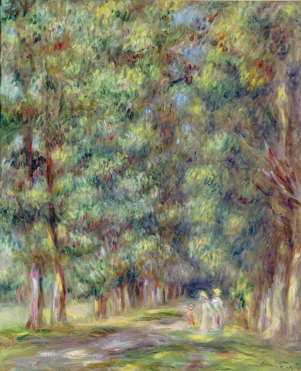 Path in a Wood by Pierre-Auguste Renoir: Fine art print