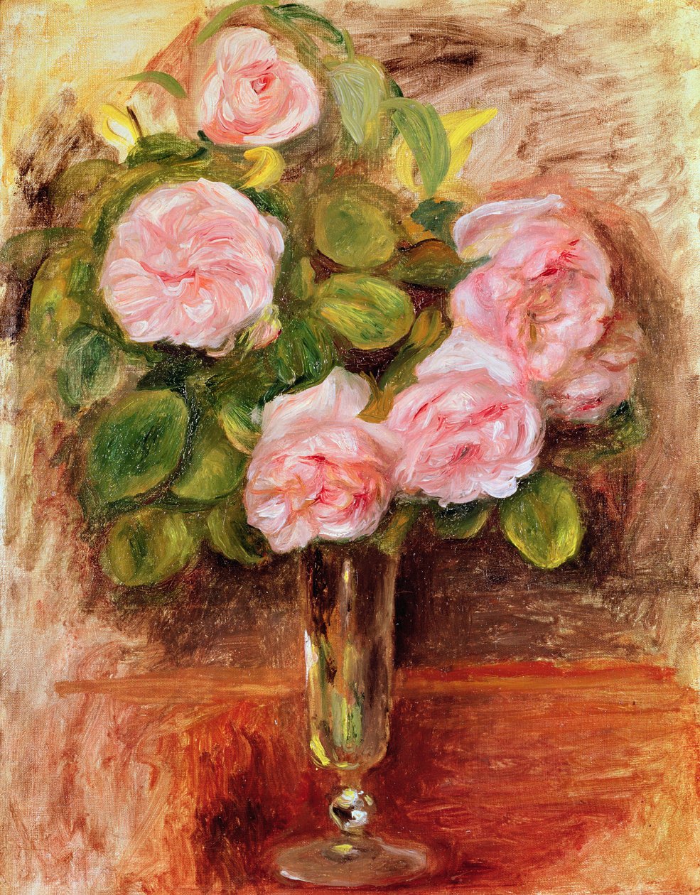 Roses in a Vase, 1905 by Pierre-Auguste Renoir