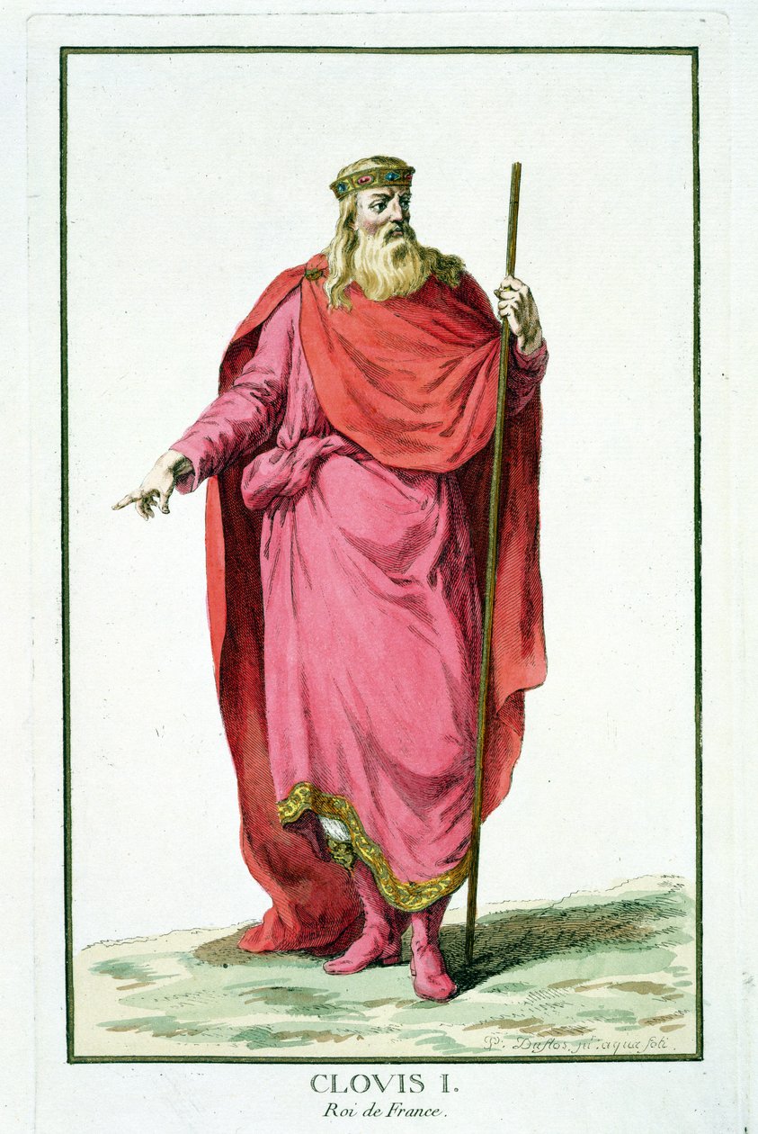 Clovis I (481-511) King of the Salian Franks
