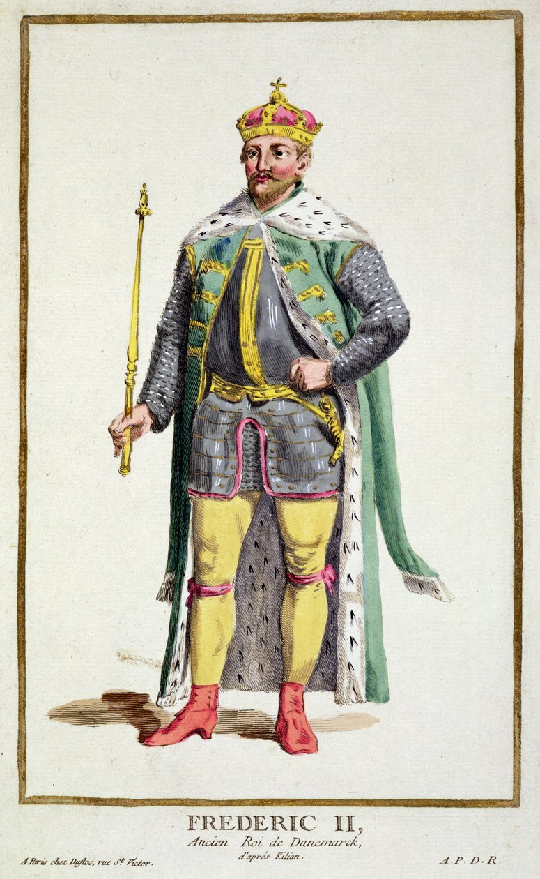 Frederick II (1534-88) King of Denmark from 'Receuil des Estampes ...